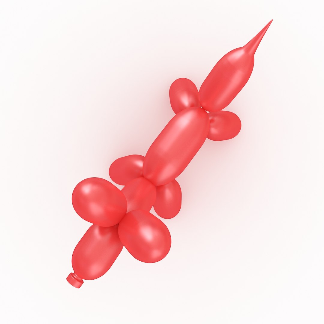 Balloon Poodle Model - TurboSquid 1498526