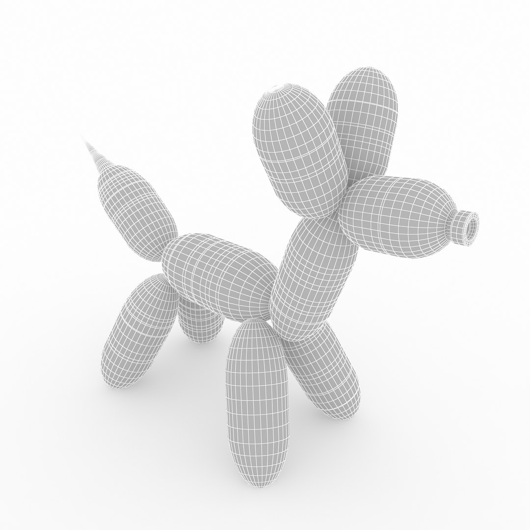 Balloon Poodle Model - TurboSquid 1498526