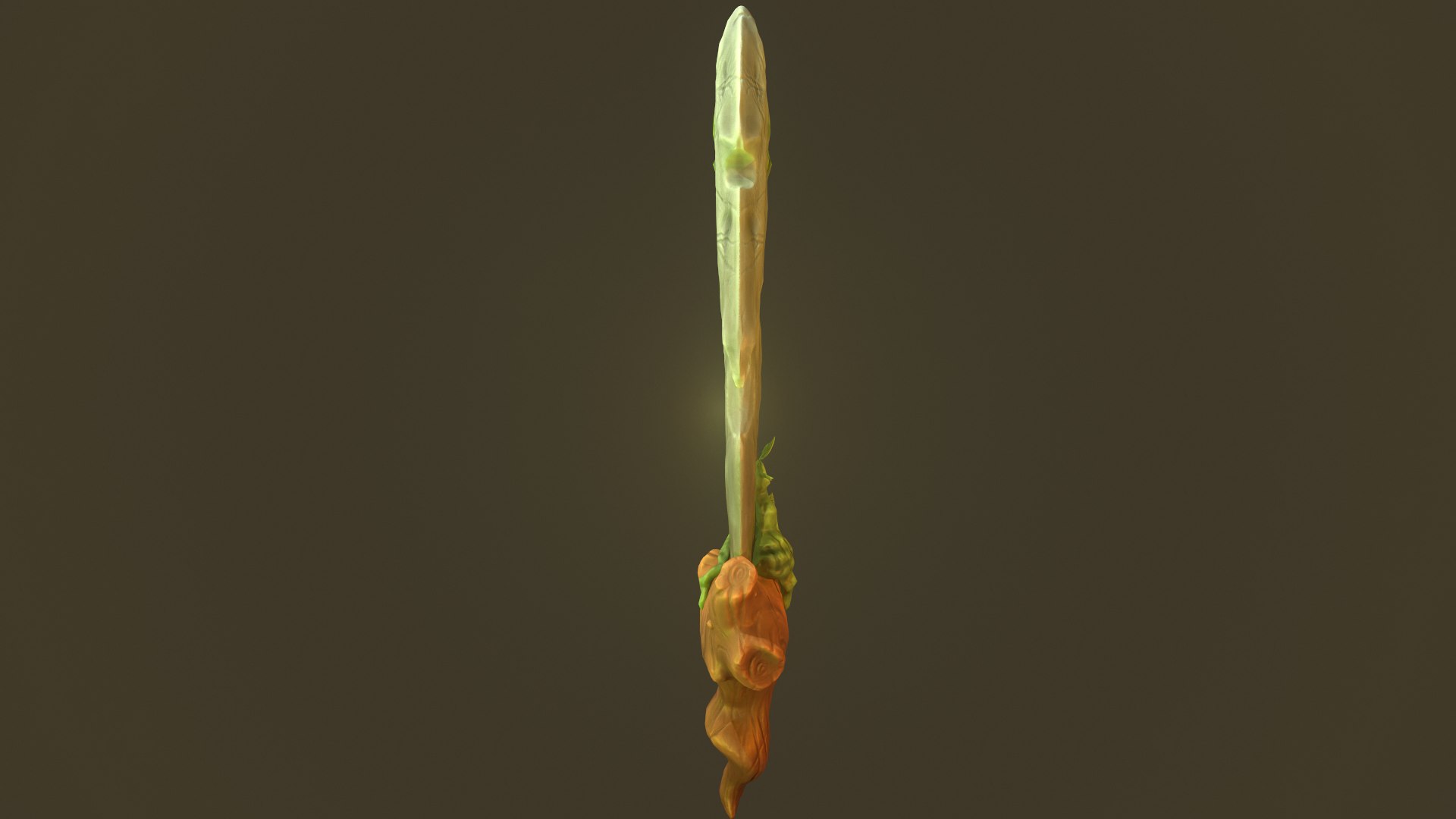 3D Stylized Stone Sword - TurboSquid 1611619