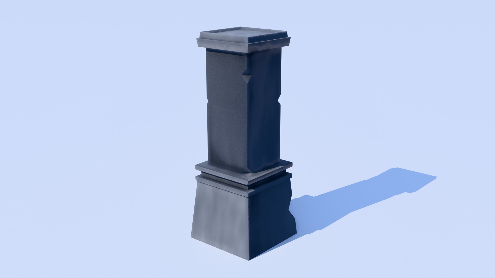Game-ready Pillar Monolith 3D Model - TurboSquid 2366532