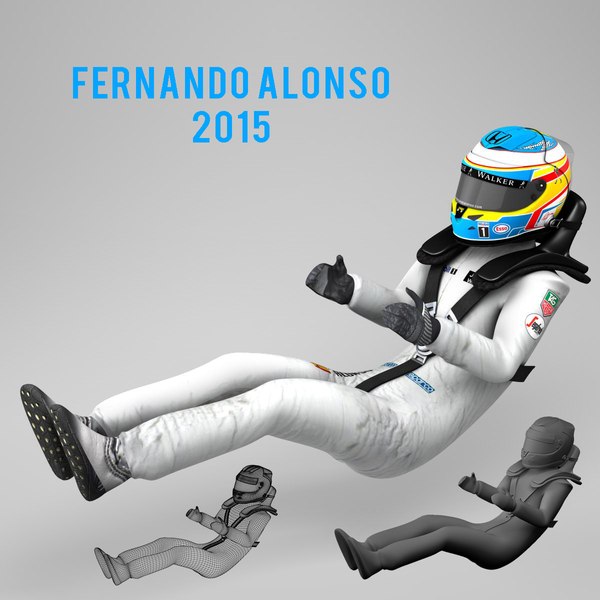 Fernando Alonso Maya Models for Download | TurboSquid