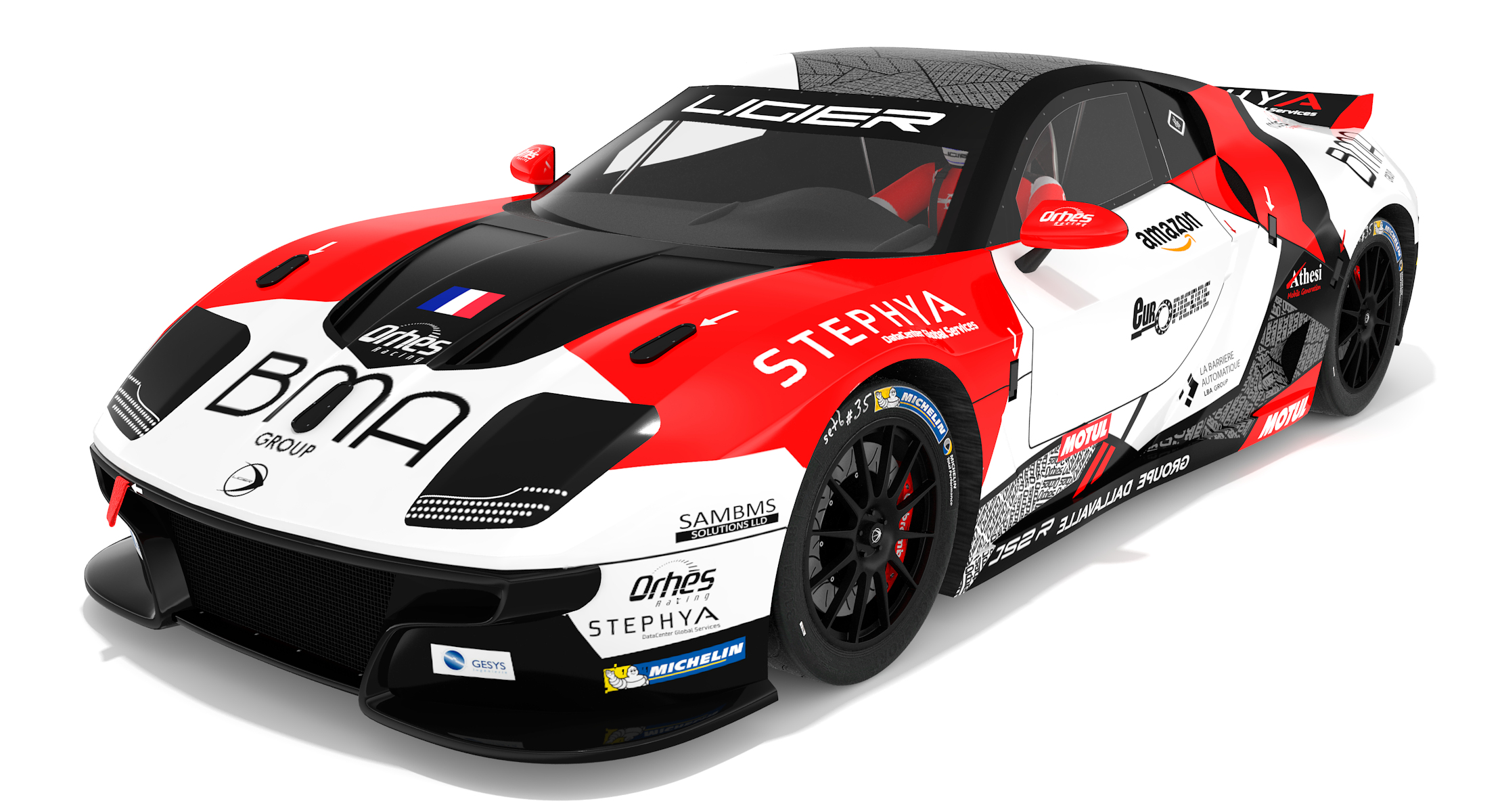 Ligier JS2 R Orhes Racing 24 Modelo 3D - TurboSquid 1760248
