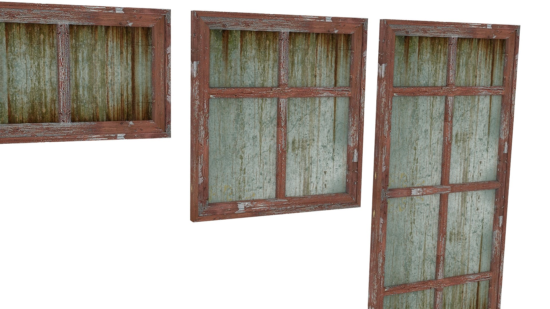 3D Wood Windows 01 02 - TurboSquid 1740724