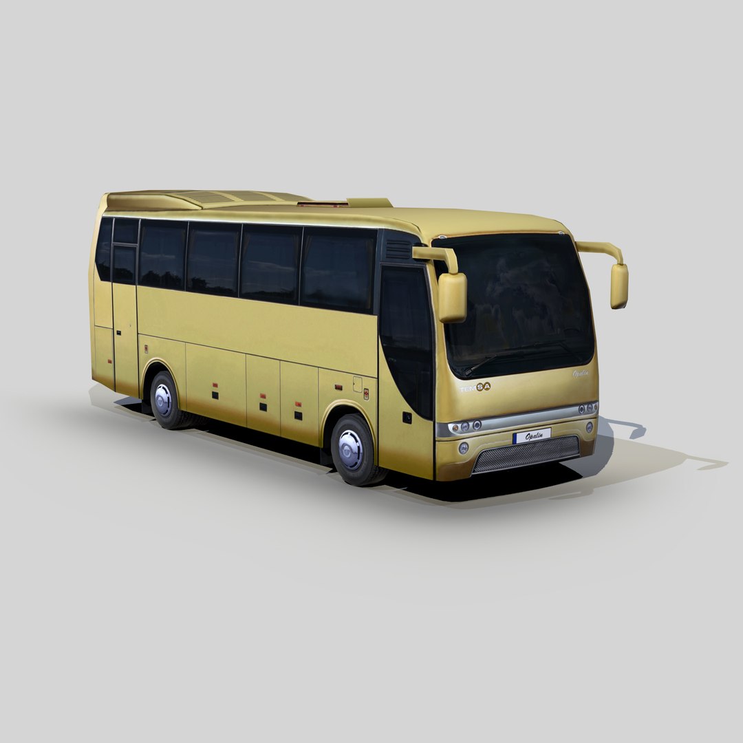 Temsa Opalin Intercity Bus 3D Model - TurboSquid 1423799