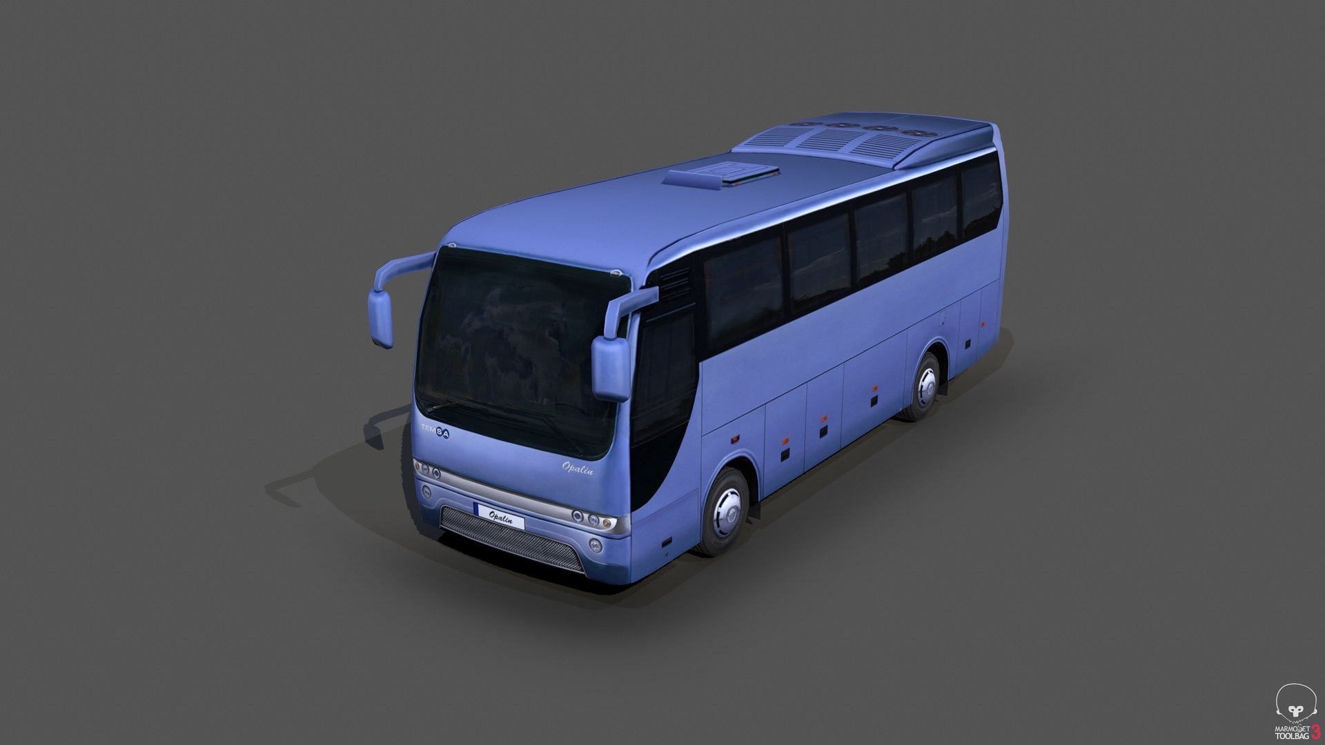 Temsa Opalin Intercity Bus 3D Model - TurboSquid 1423799