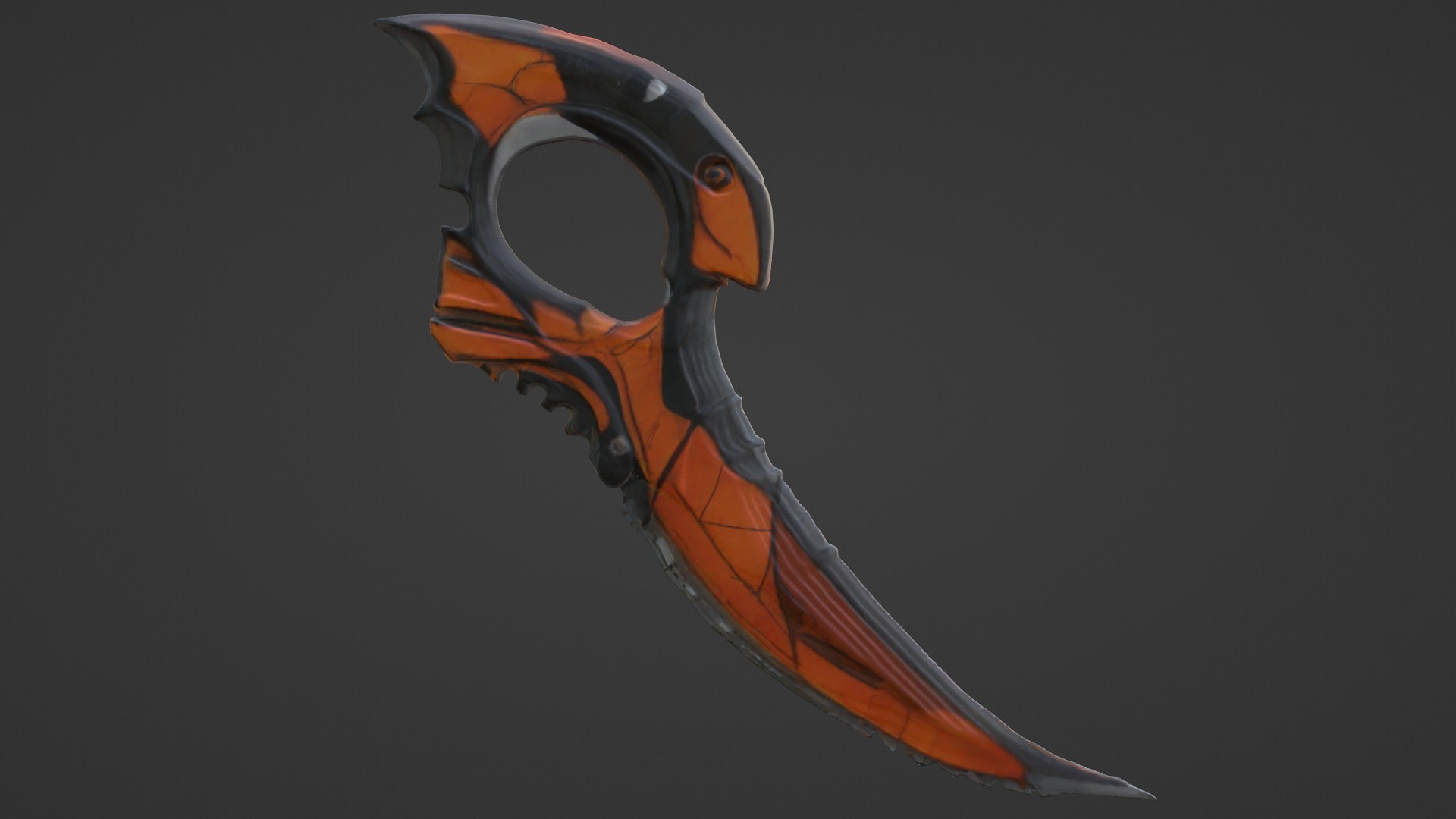 Cyberblade 3D Model Futuristic Weapon For Games ARVR Projects 3D Model ...