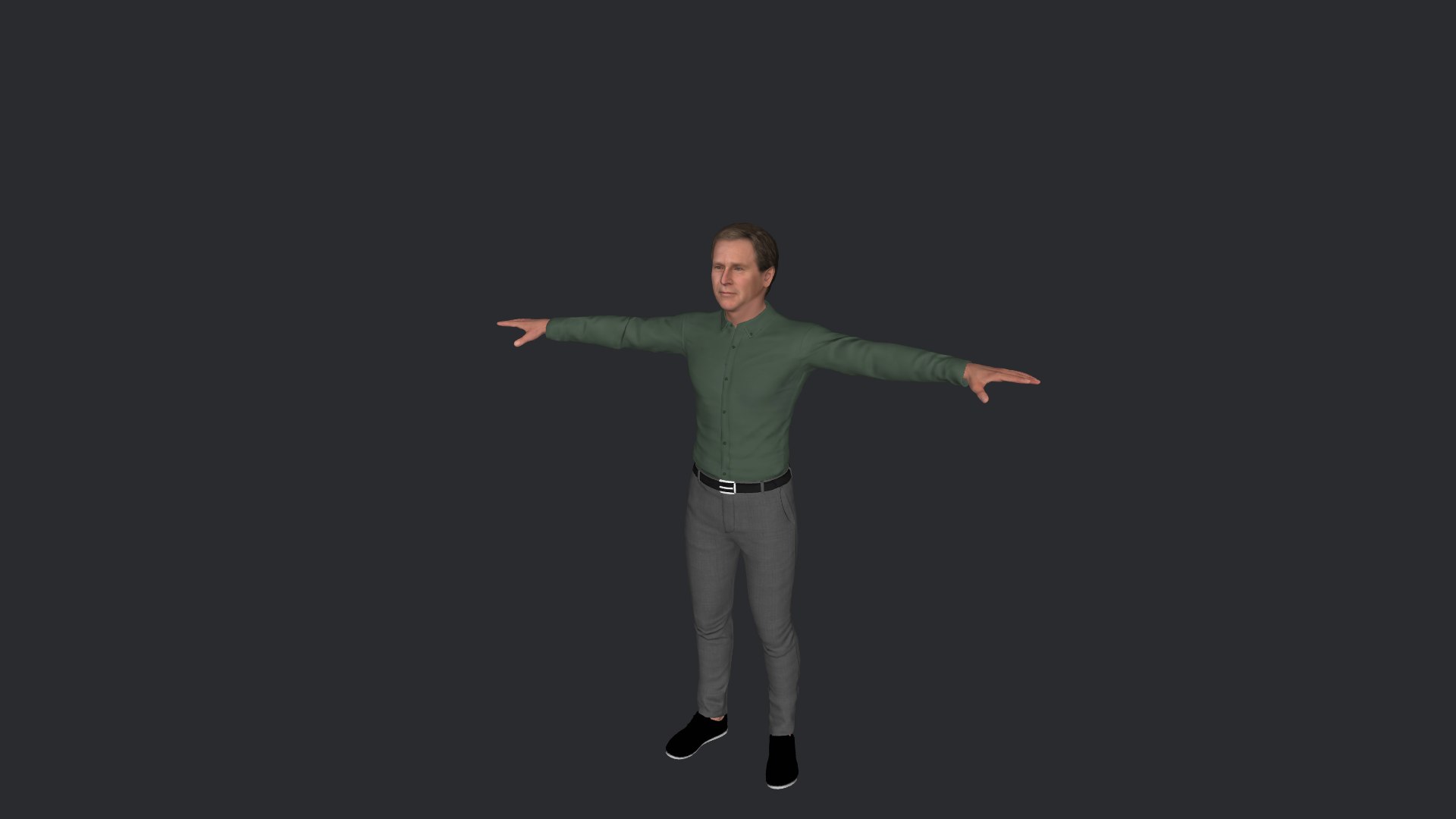 George-W-Bush 1 Hyper Realistic Full Body Fully Rigged 3D Character 3D ...