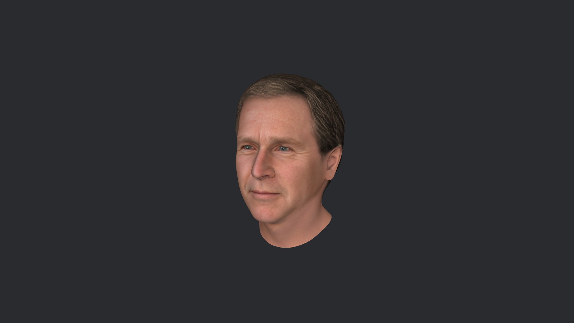George-W-Bush 1 Hyper Realistic Full Body Fully Rigged 3D Character 3D ...