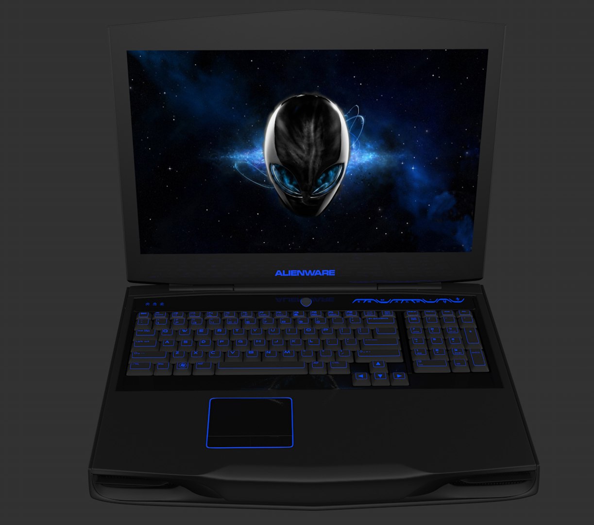 3d Alienware M17x R4 Model