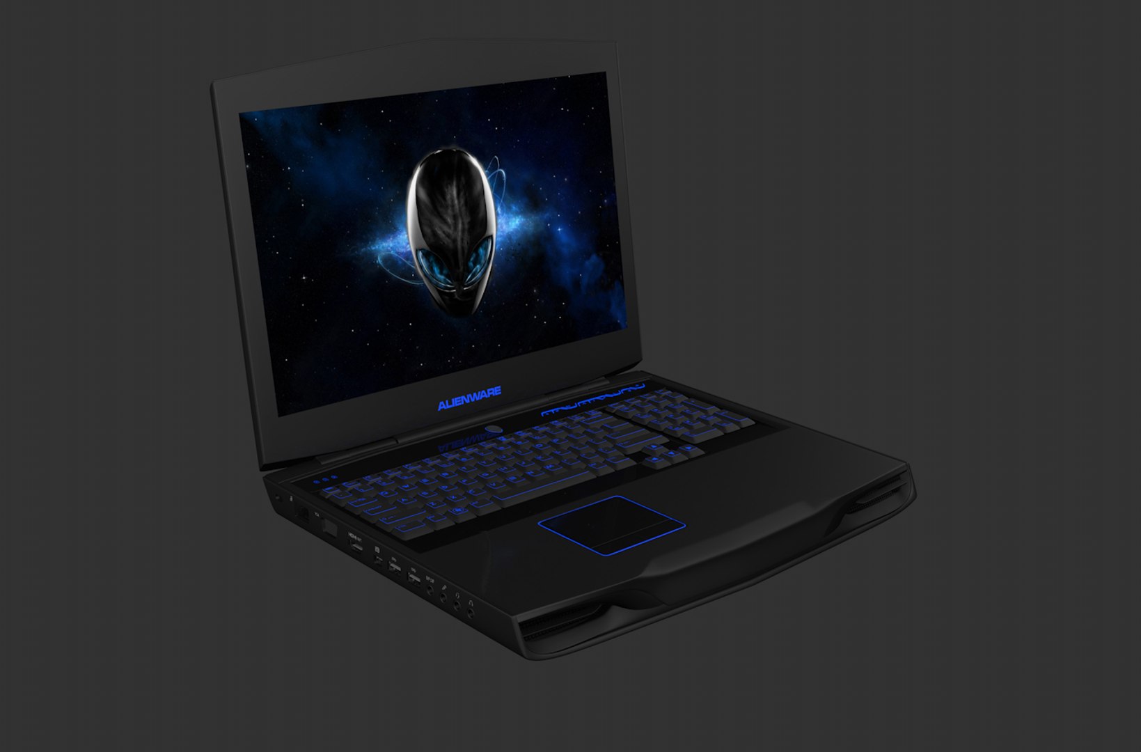3d Alienware M17x R4 Model