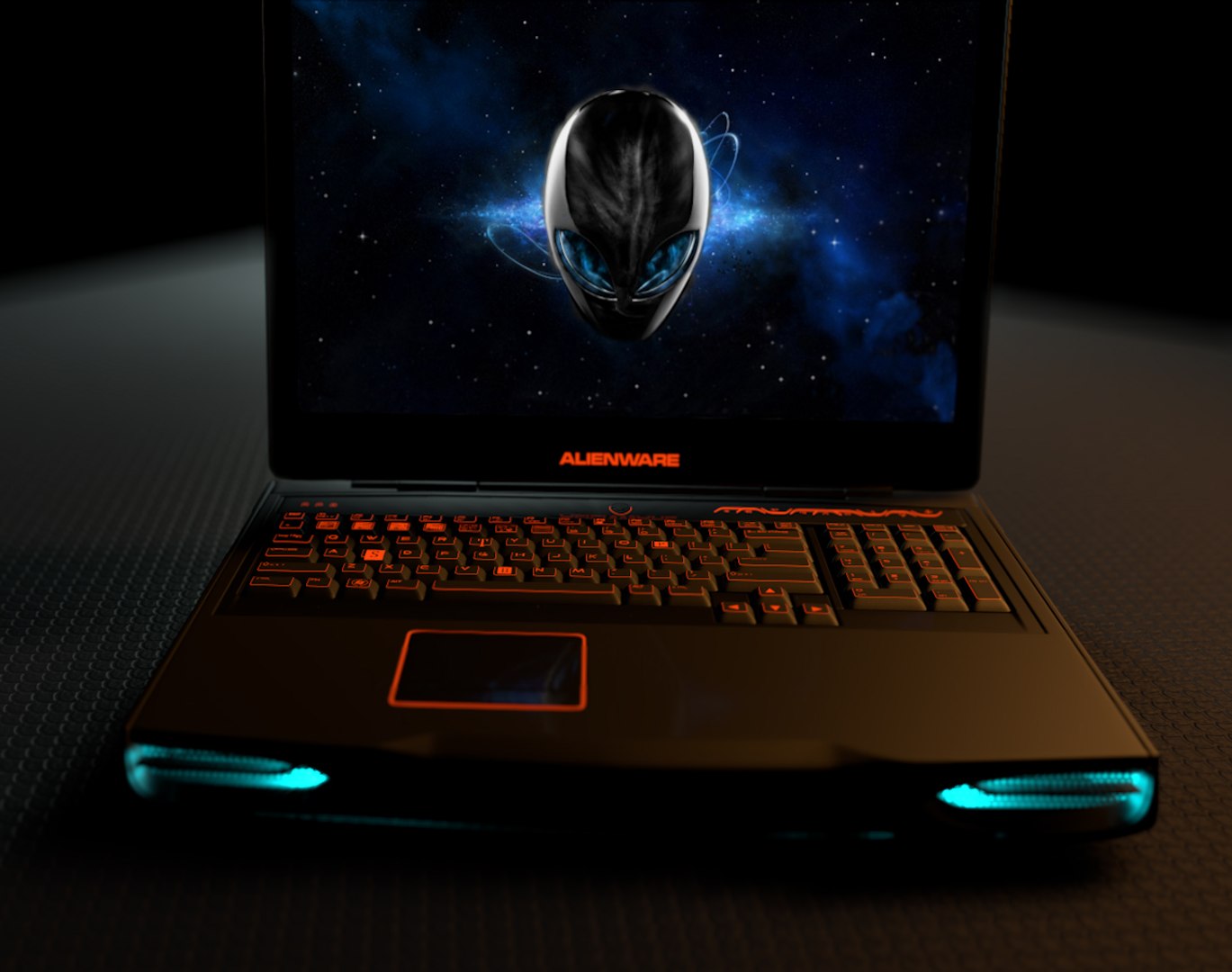 3d Alienware M17x R4 Model
