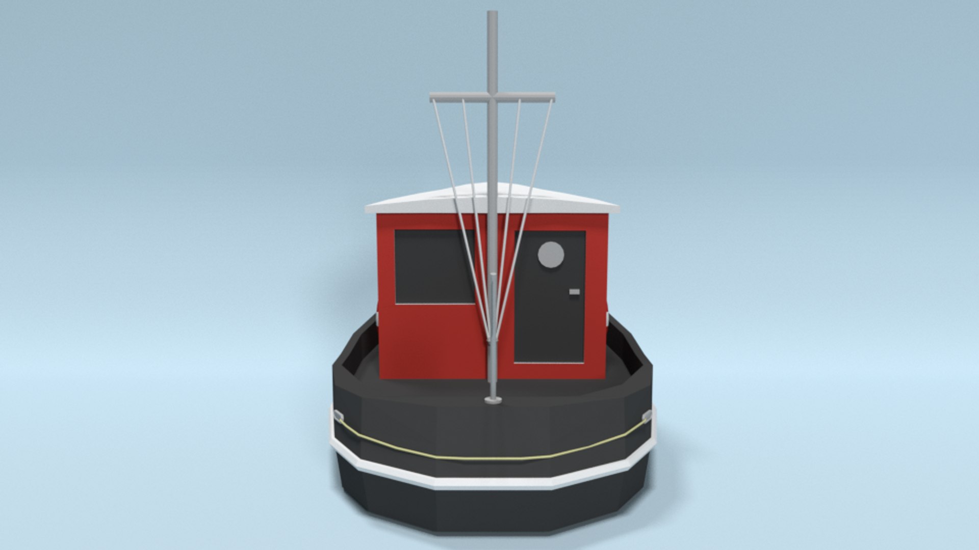 Candu E-z Mini Tugboat Model - TurboSquid 1505705