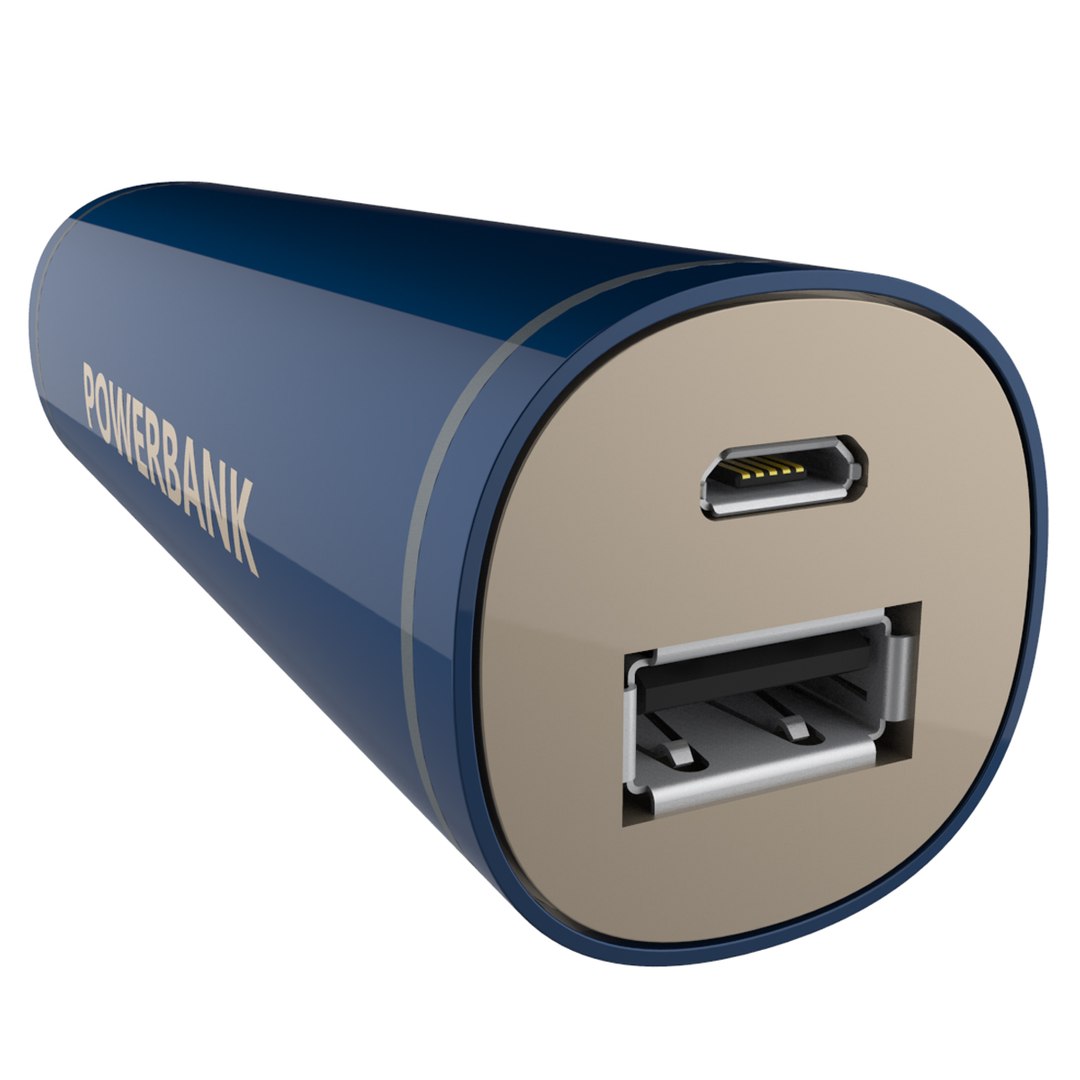 3d Model Power Bank Powerbank
