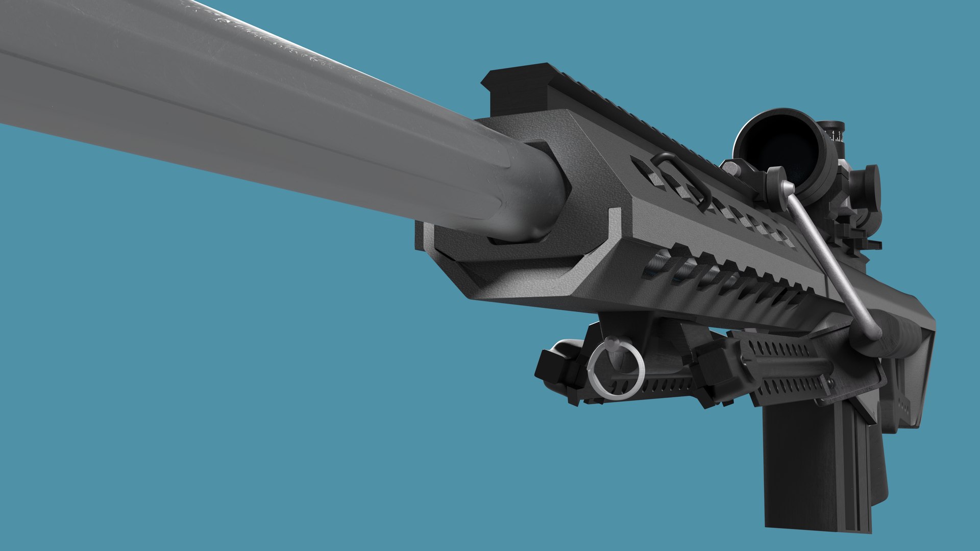 Barrett M82 3D Model - TurboSquid 1488680