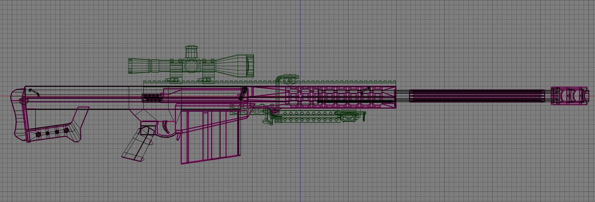 Barrett M82 3D Model - TurboSquid 1488680