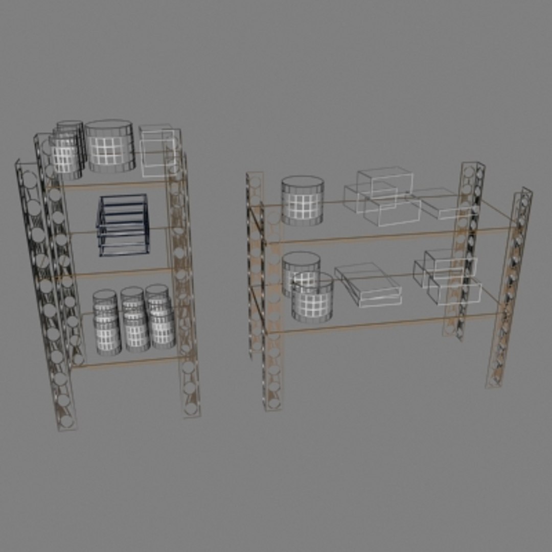 Shelves 3d Dxf