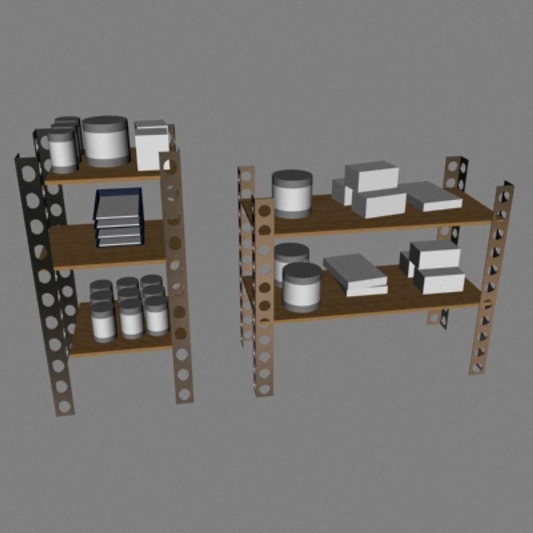 Shelves 3d Dxf