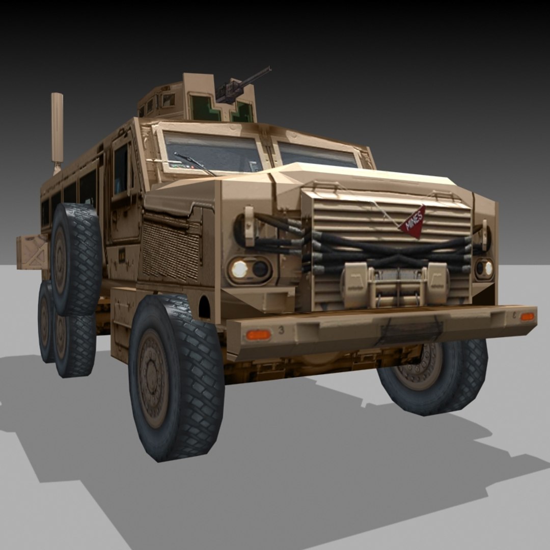 cougar mrap 3d max