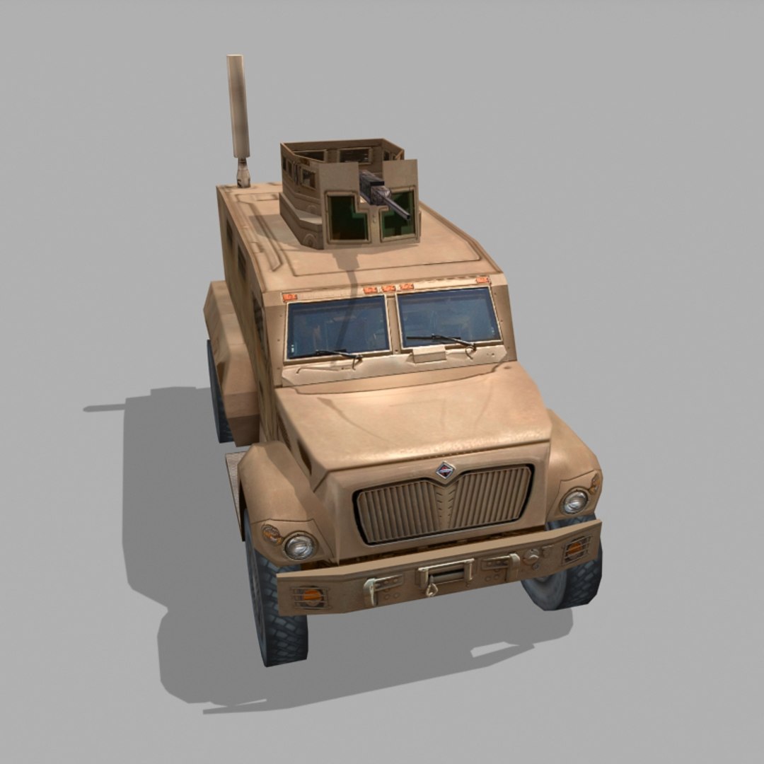 cougar mrap 3d max