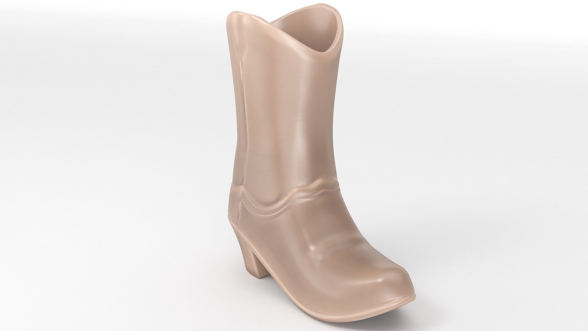 Ceramic Boot With Matches 3D - TurboSquid 2149947