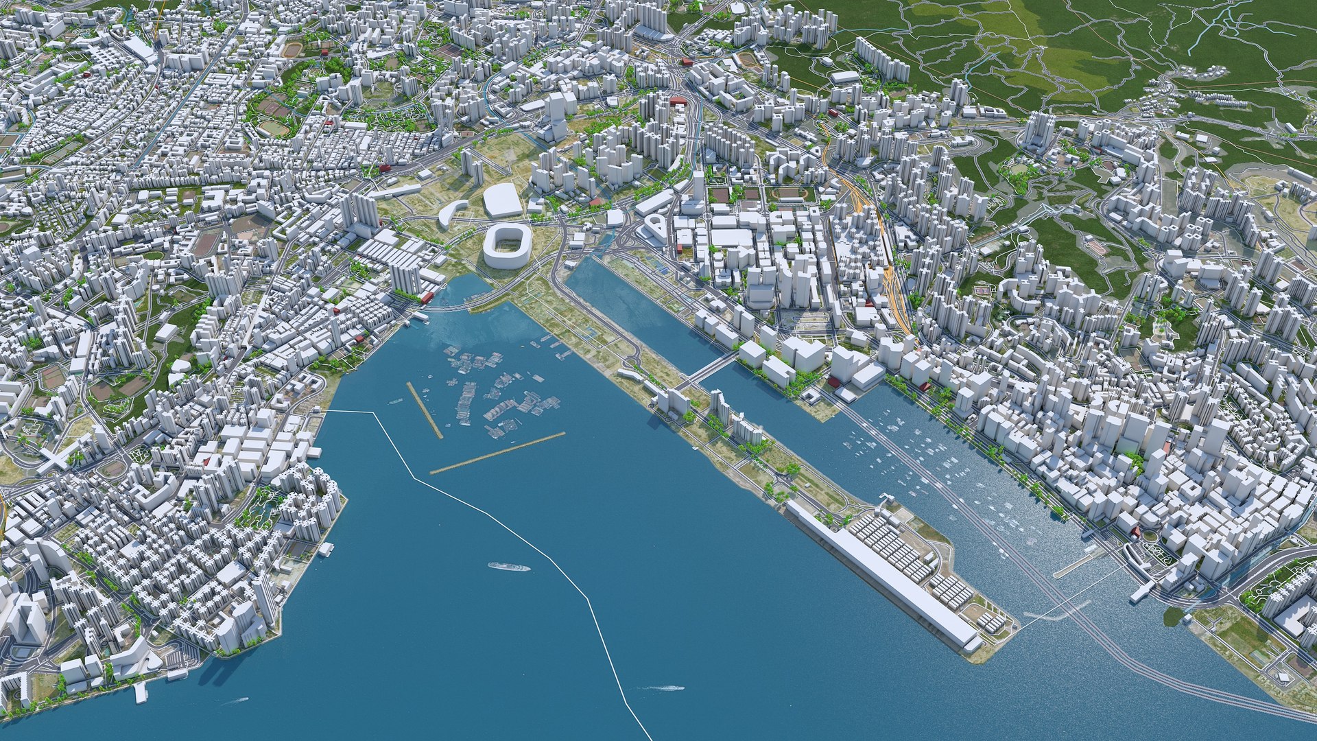 Kowloon Hongkong 3D Model - TurboSquid 2042500