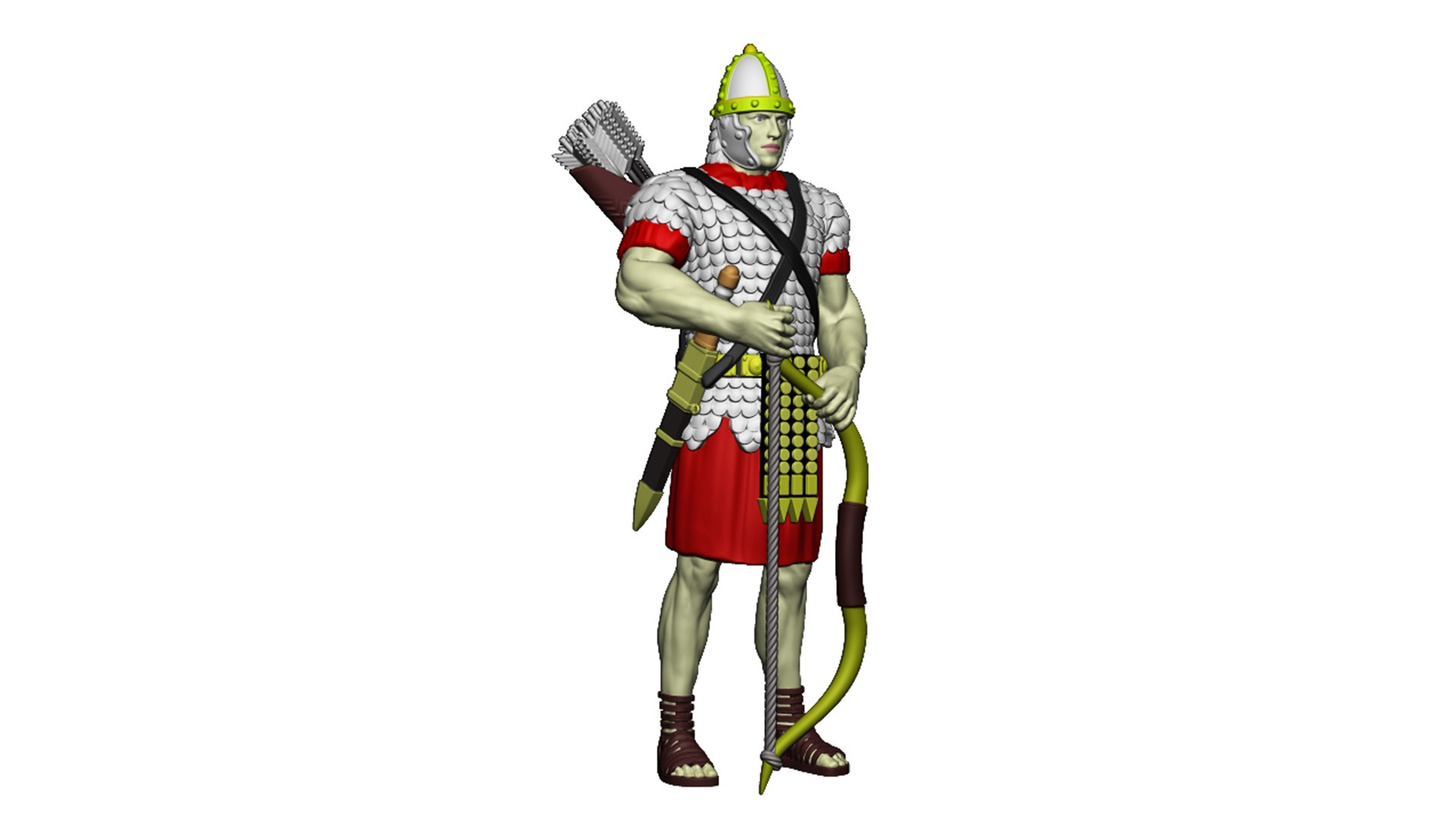 Roman Archer 5 Idol 3D Print Model 3D - TurboSquid 2431020