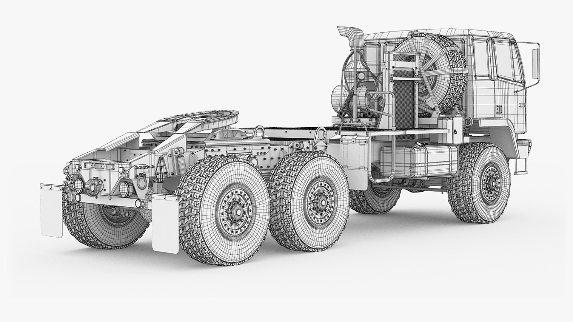 M1088 Truck Model - TurboSquid 1428648