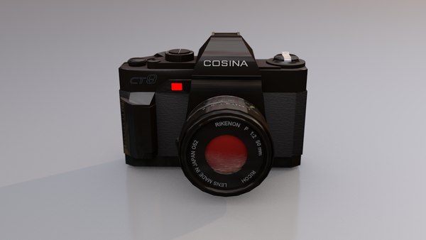 Cosina photo camera 3D model - TurboSquid 1465708