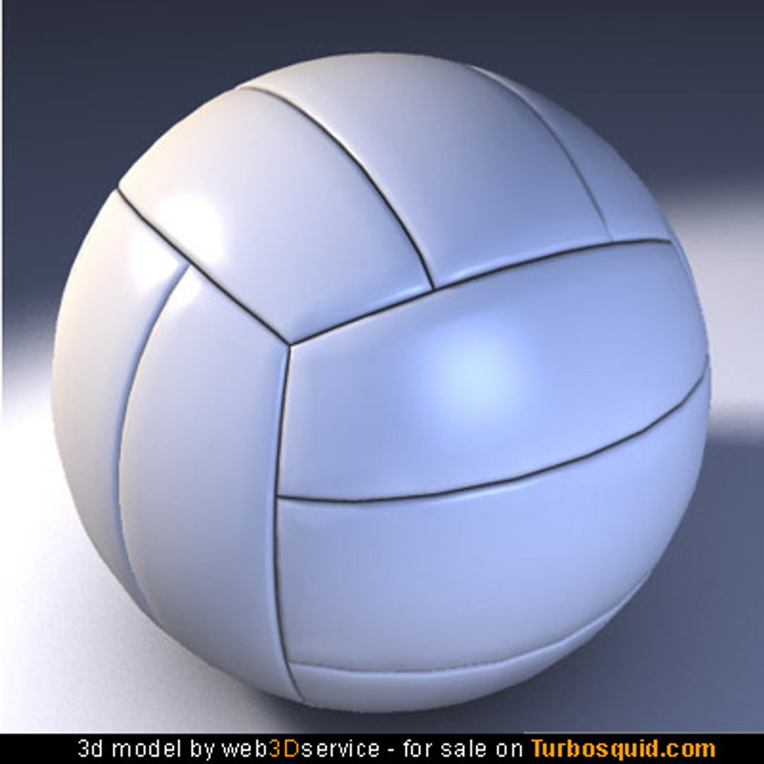 3d Volley Ball Model