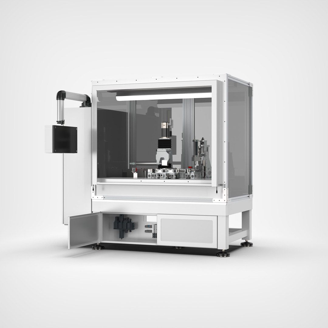 3D Model Automatic Resistance Plug-in Machine - TurboSquid 2048506