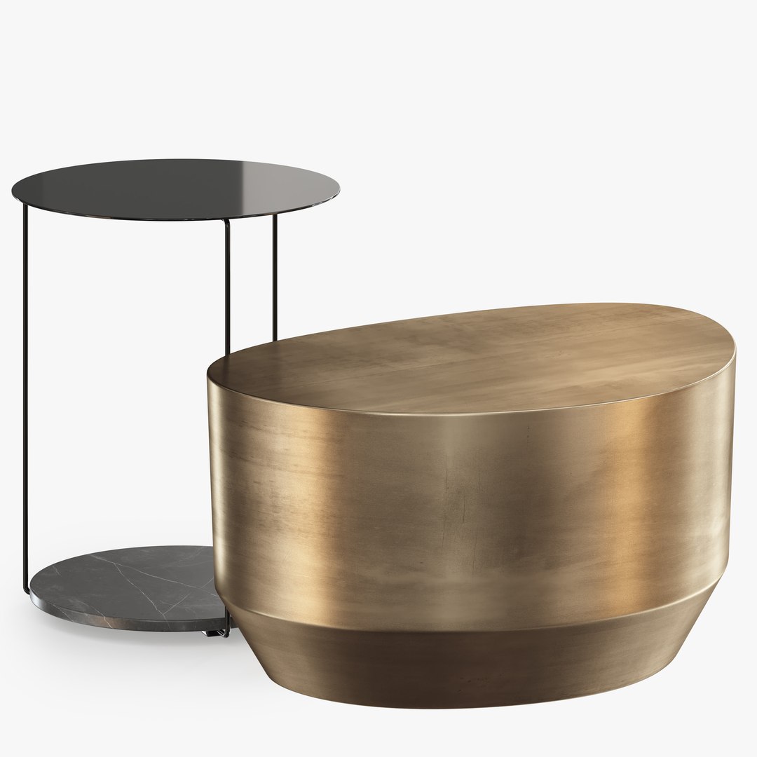 3D Christine Kroencke Midas Mio Coffee Table Model - TurboSquid 2100558