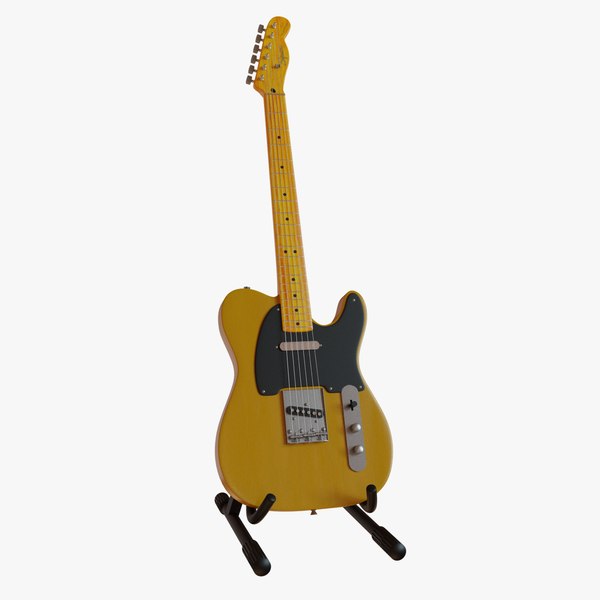 3D Telecaster Models | TurboSquid