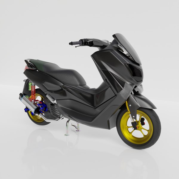 modelo 3d YAMAHA N-MAX 2019 - TurboSquid 2095186