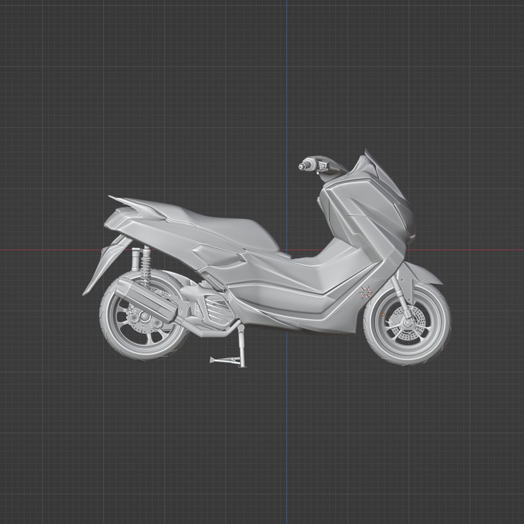 YAMAHA N-MAX 2019 3D - TurboSquid 2095186