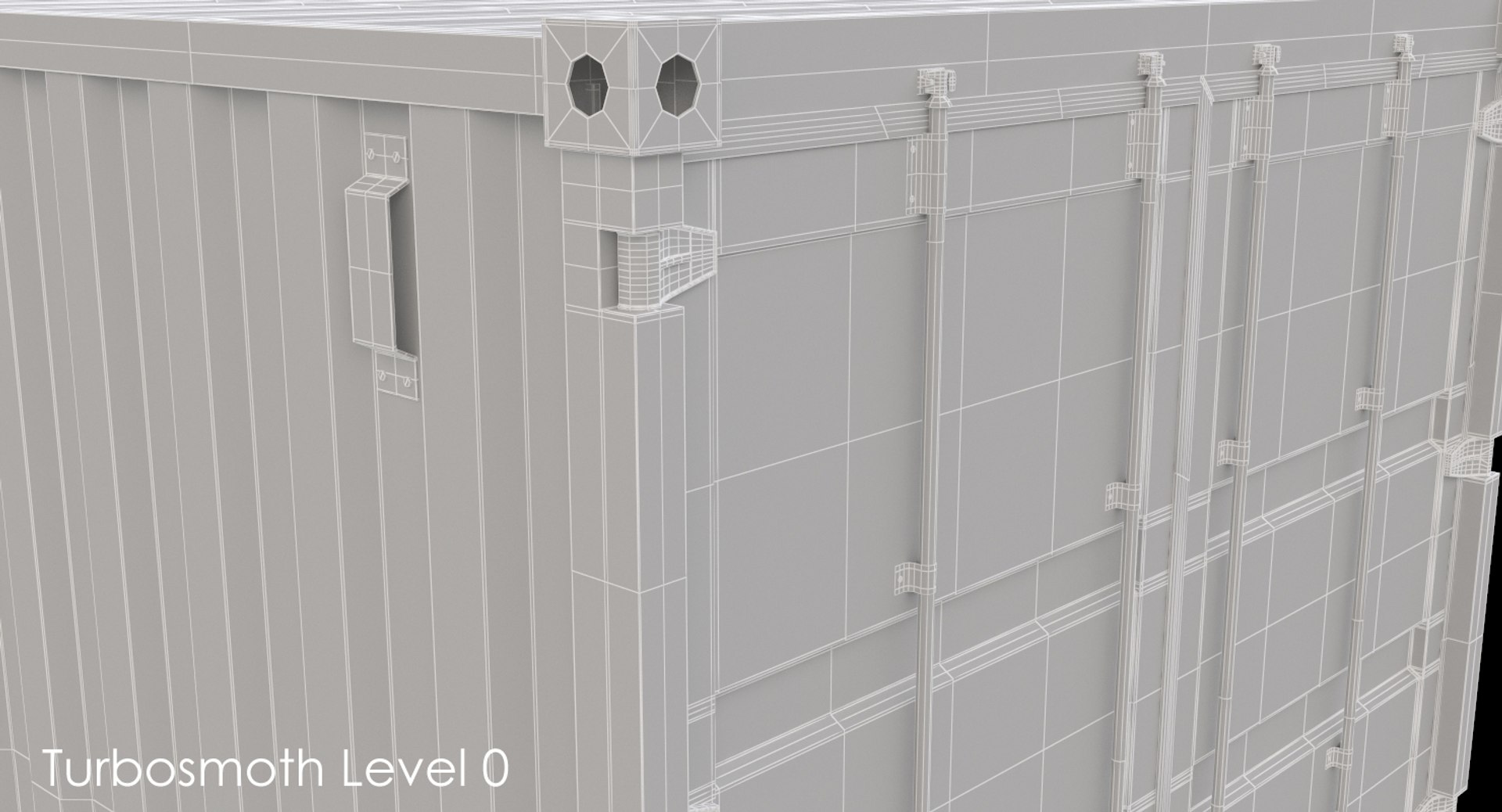 3D model 20ft industrial container - TurboSquid 1233724