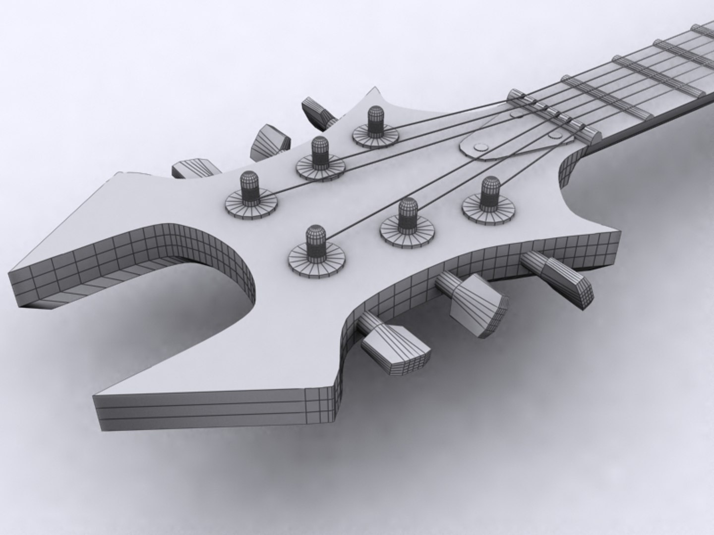 3d Bc Rich Draco Guitar