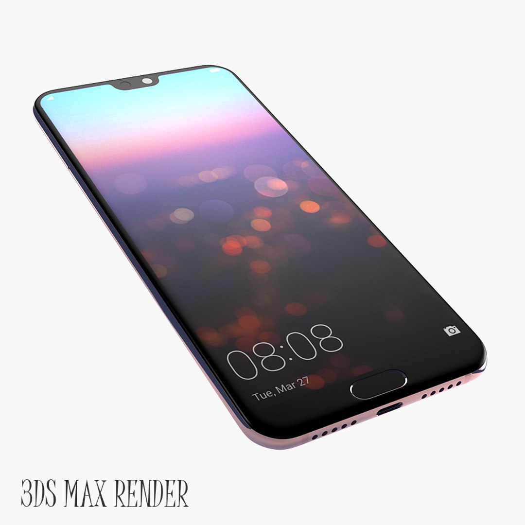 Huawei P20 Pro 3D Model - TurboSquid 1274088