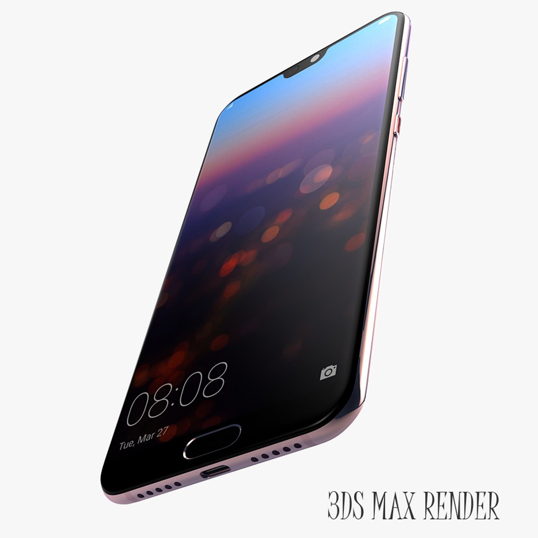 Huawei P20 Pro 3D Model - TurboSquid 1274088