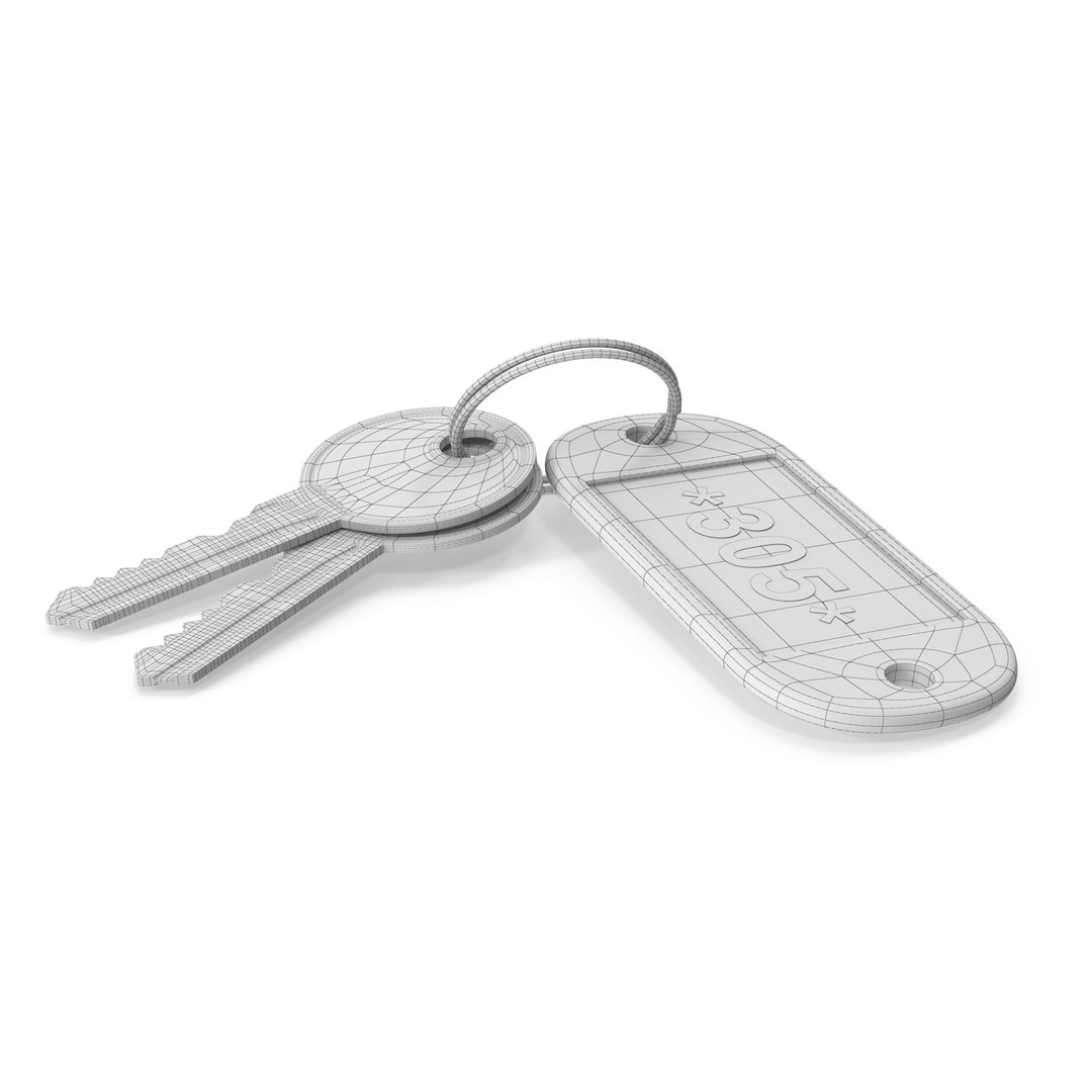 Hotel Room Keys Model - TurboSquid 2254910