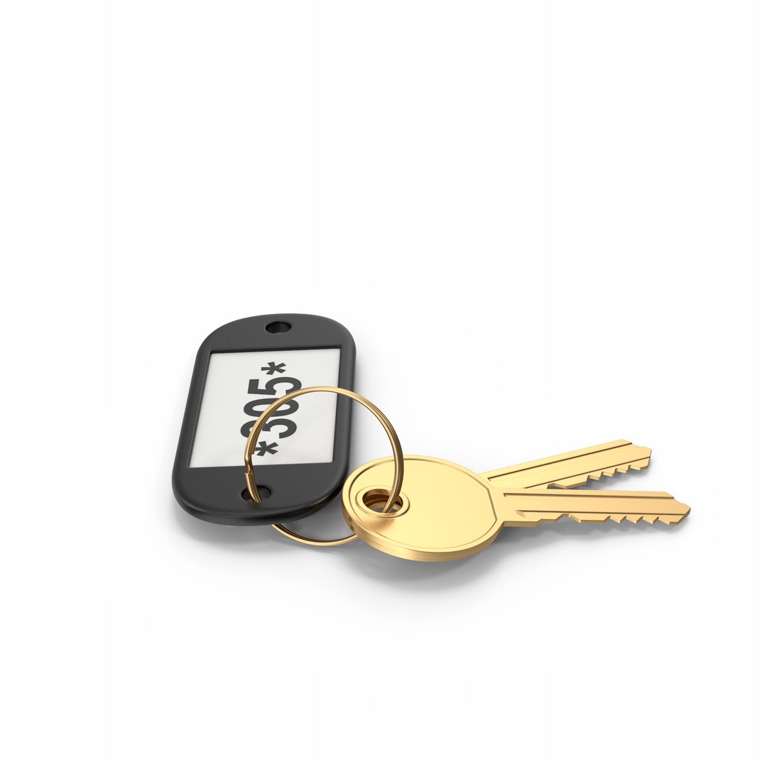 Hotel Room Keys Model - TurboSquid 2254910