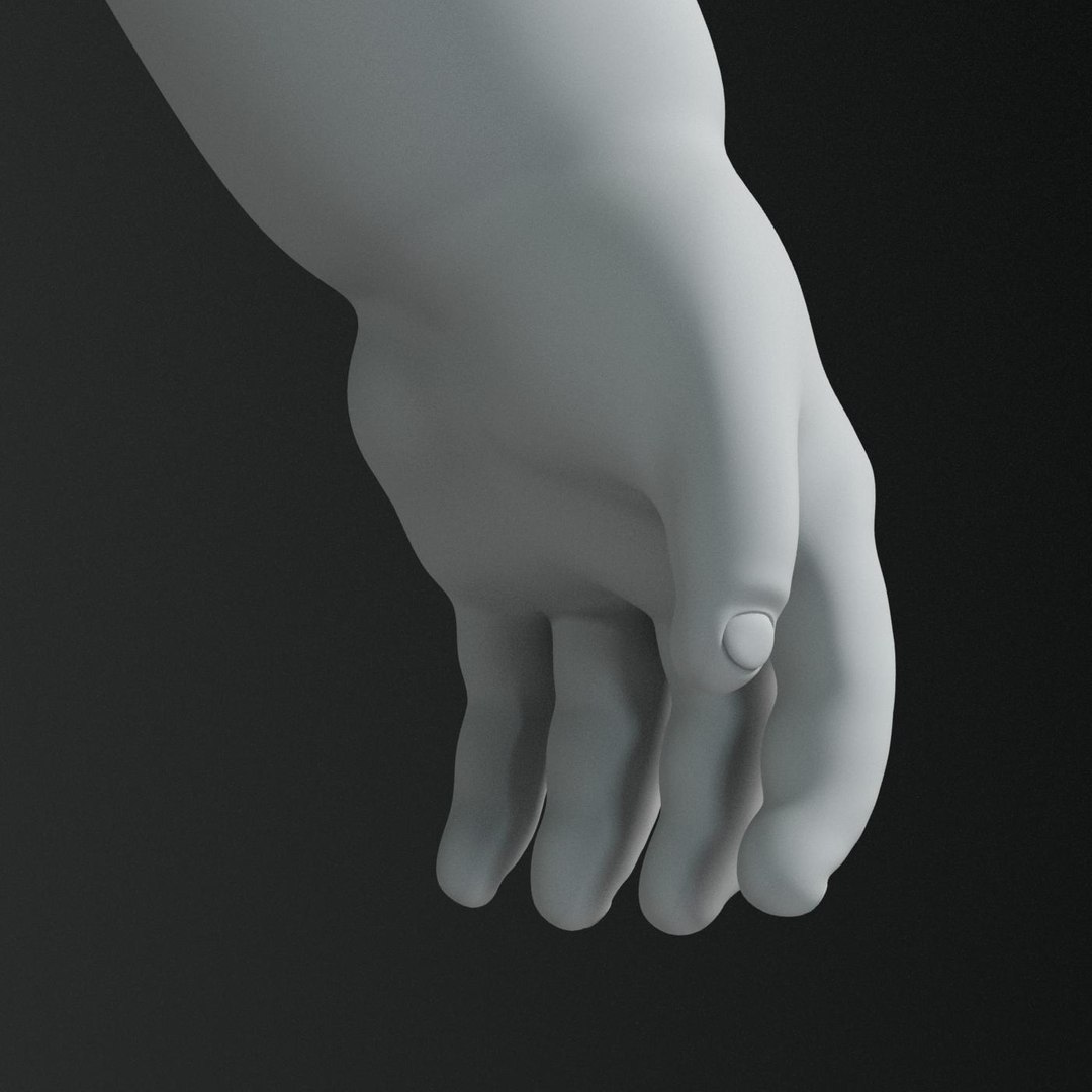 res baby uv unwrapped 3d obj