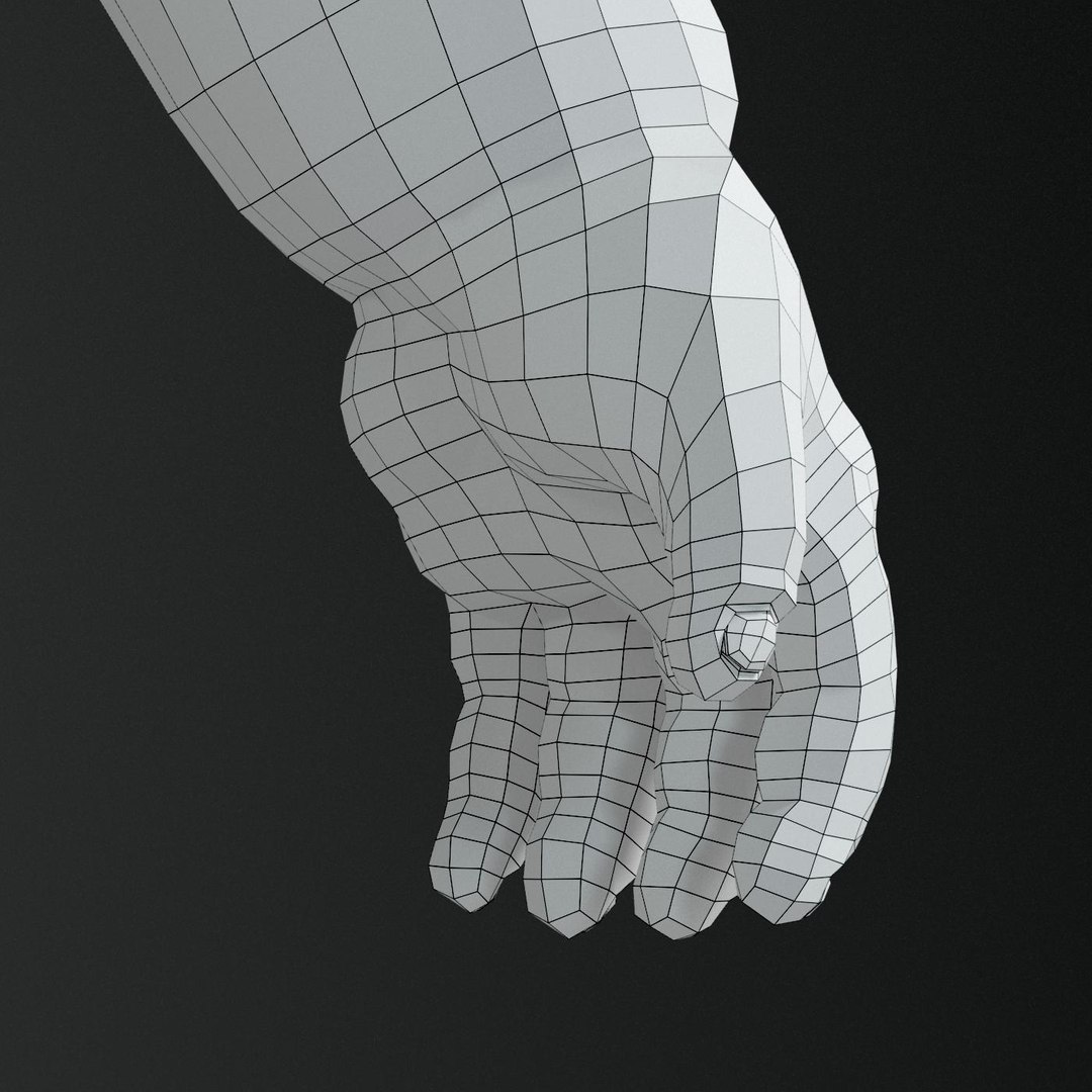 res baby uv unwrapped 3d obj