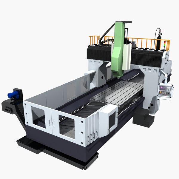 3D model milling machine - TurboSquid 1381861