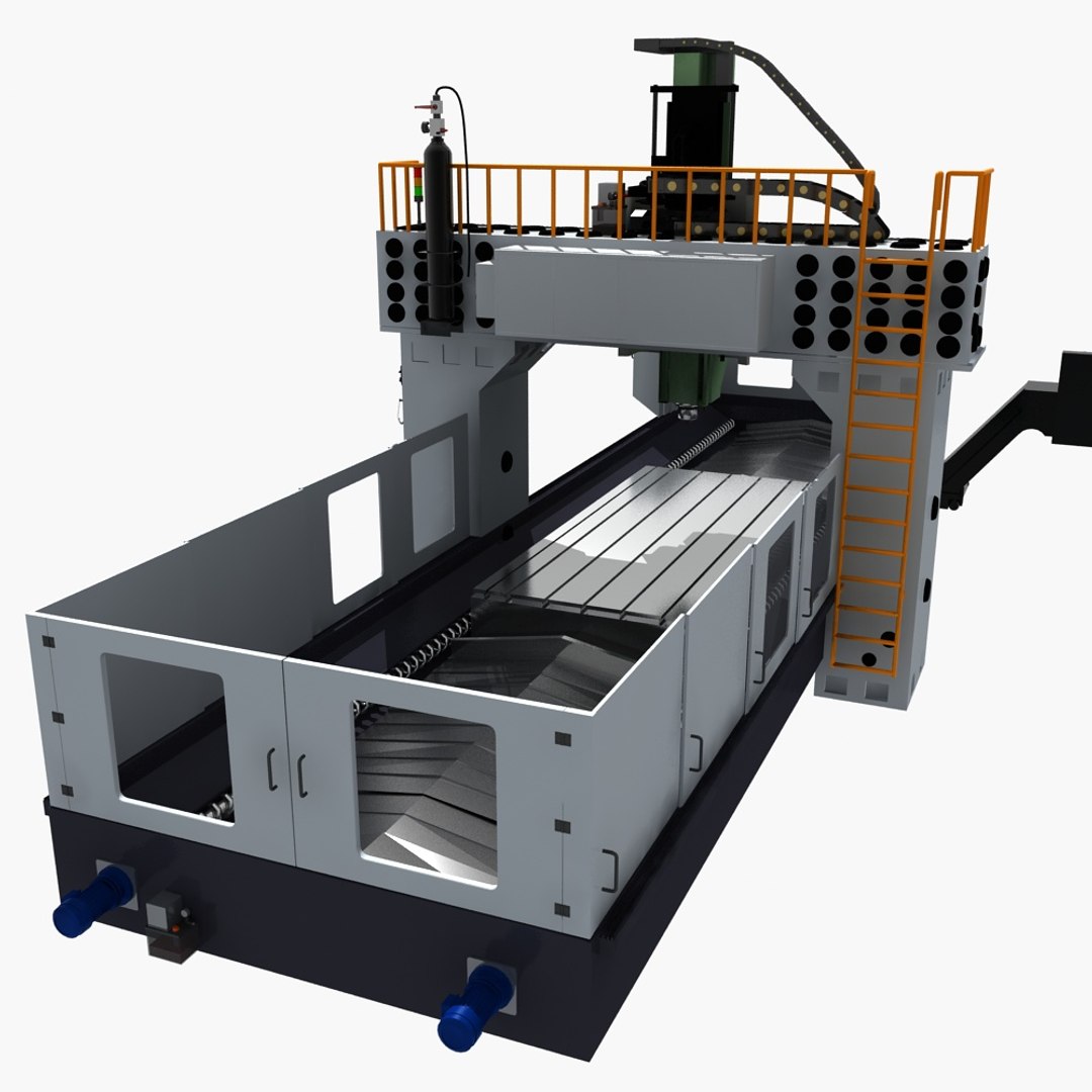 3D model milling machine - TurboSquid 1381861