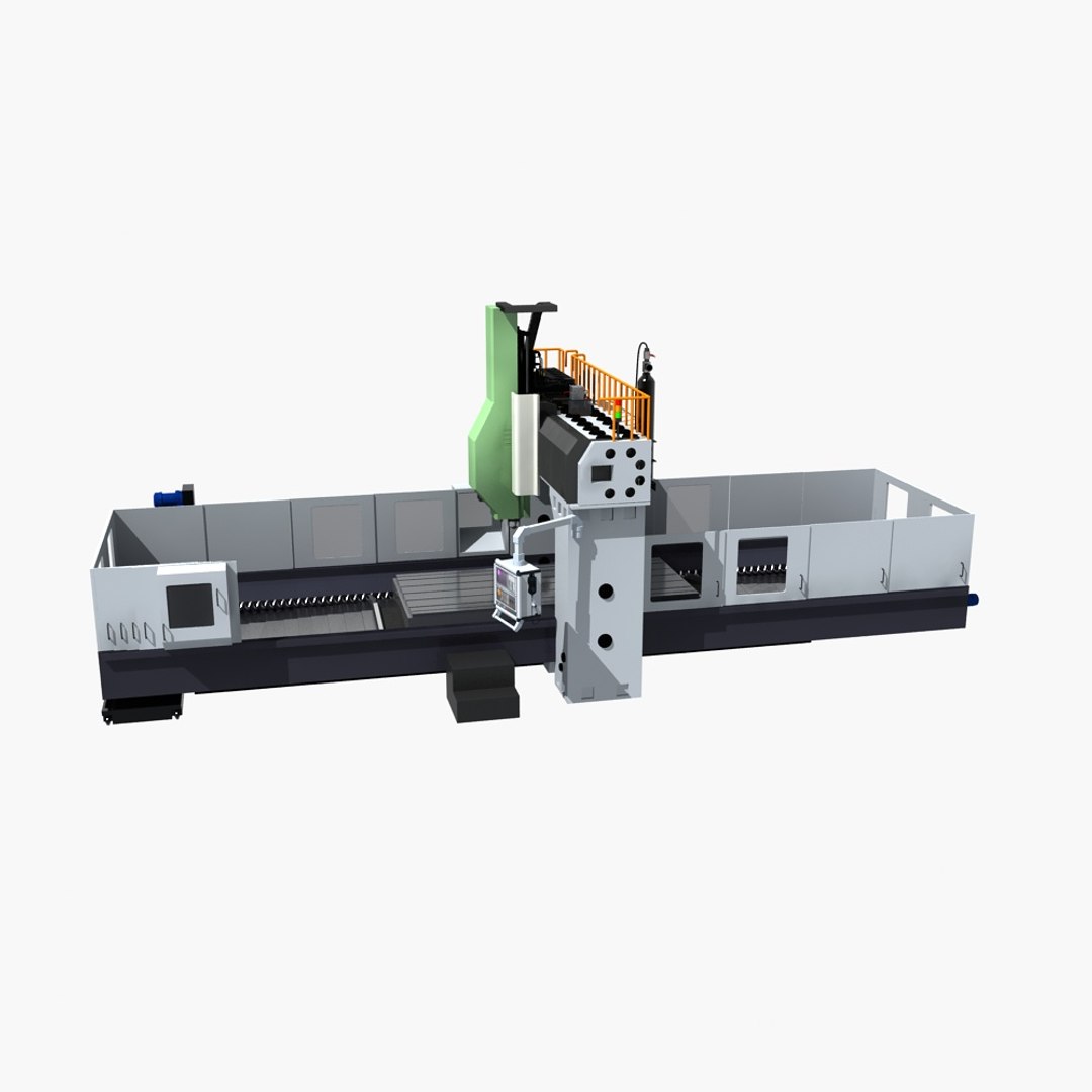 3D Model Milling Machine - TurboSquid 1381861