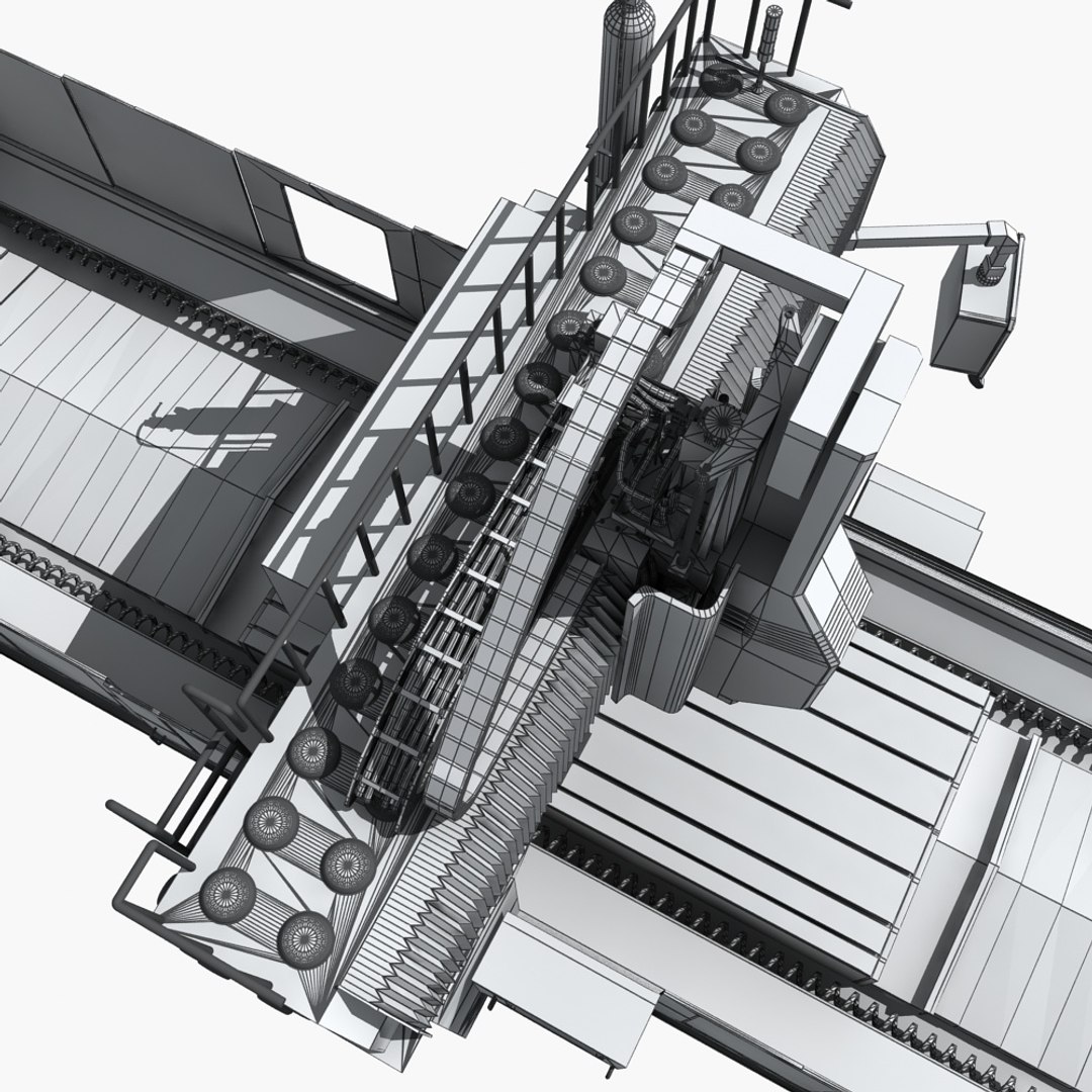 3D Model Milling Machine - TurboSquid 1381861
