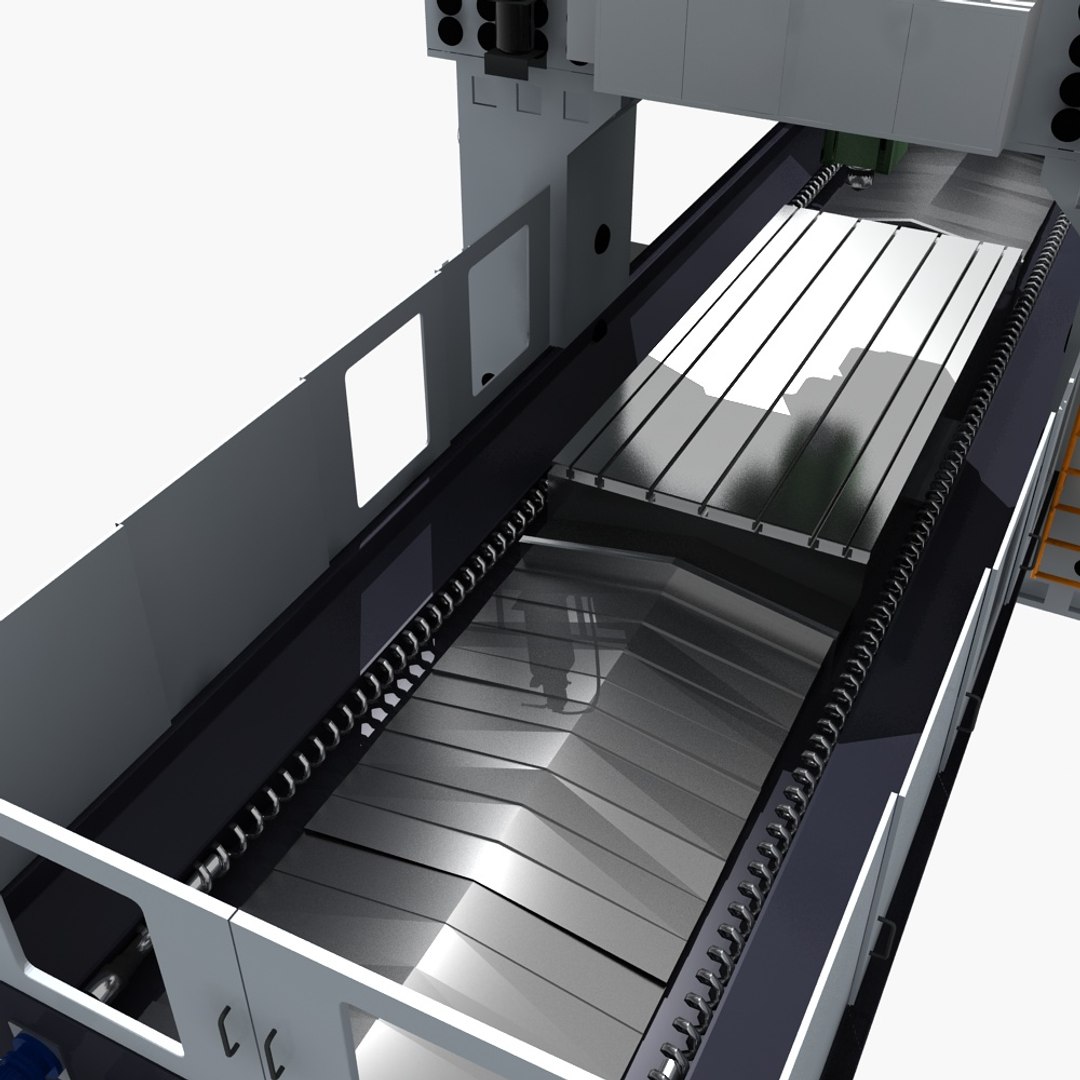 3D Model Milling Machine - TurboSquid 1381861