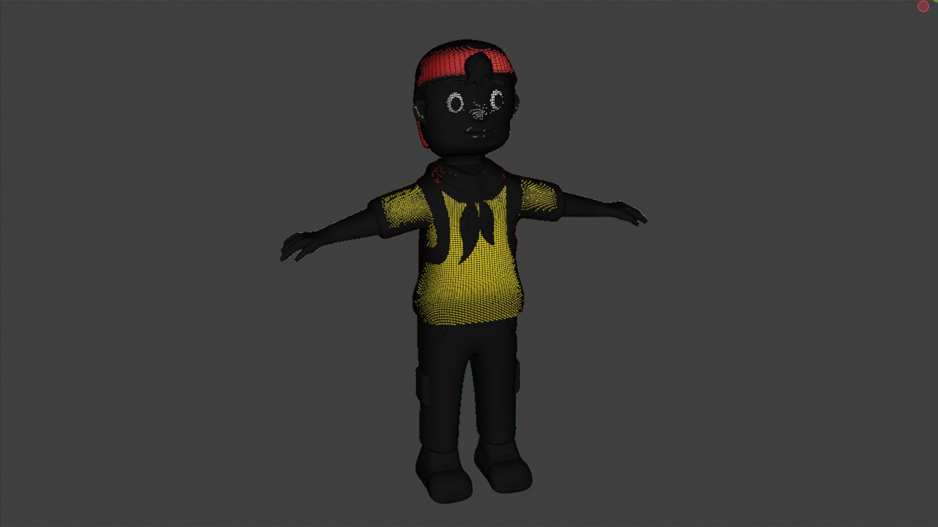 Character Bolang Indonesia Male 3D Model - TurboSquid 2230185