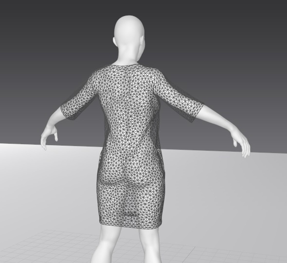 T-shirt01 woman marvelous 3D model - TurboSquid 1477700