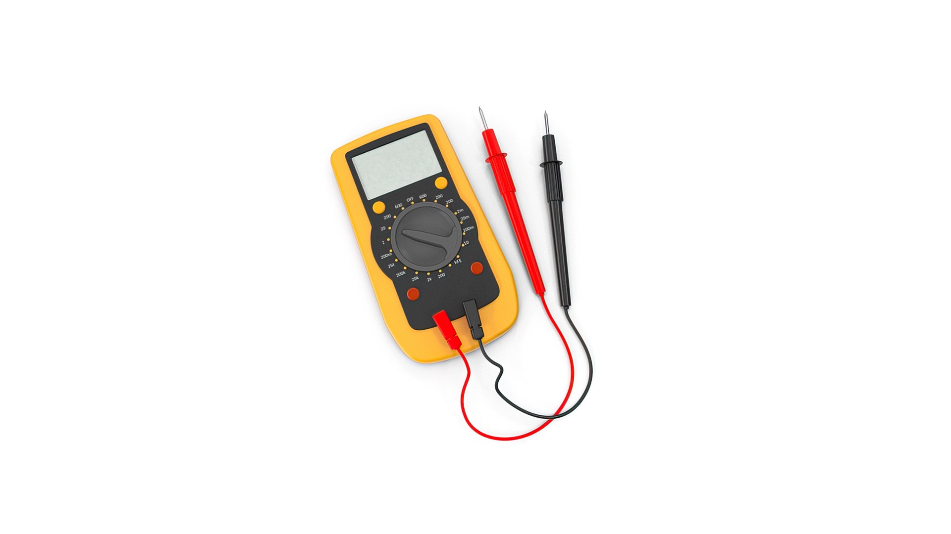 Multimeter 3D Model - TurboSquid 2138828
